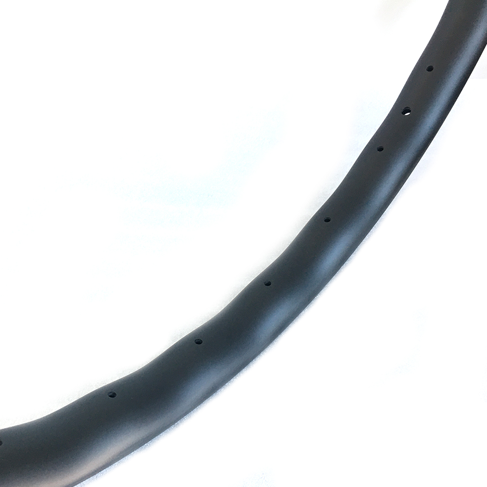 29er Carbon Wavy 37x21.5mm inner Width 30mm Tubeless Hookless Asymetric ...
