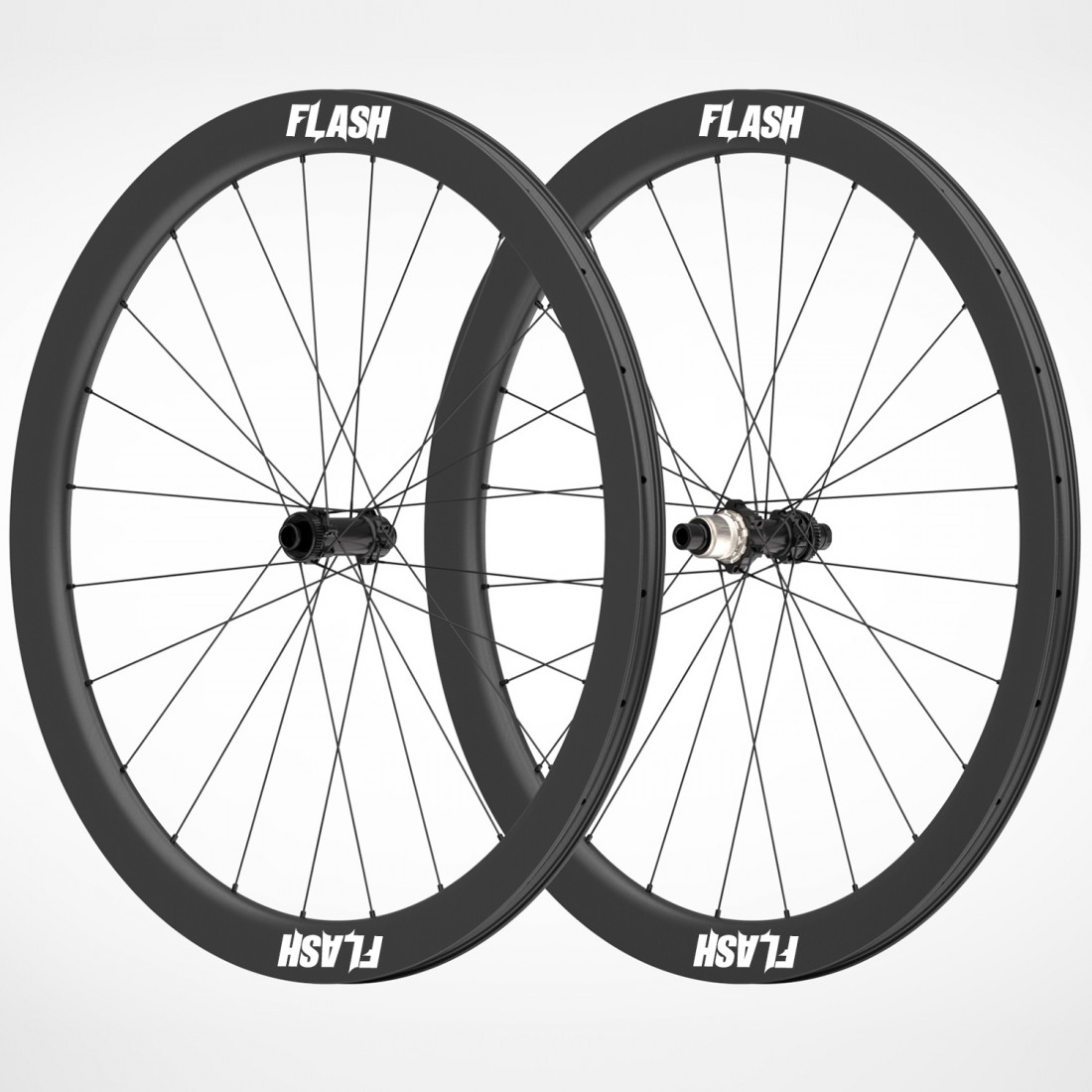 700C 45x30mm Carbon Tubeless Hooked /Hookless Gravel / CX Rim