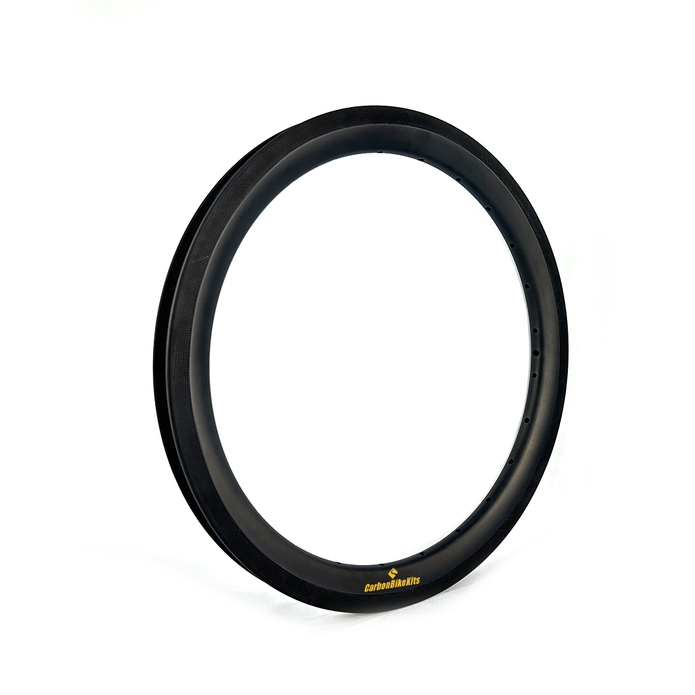 20Inch 406mm 30x26mm Tubeless Hooked Carbon Rim